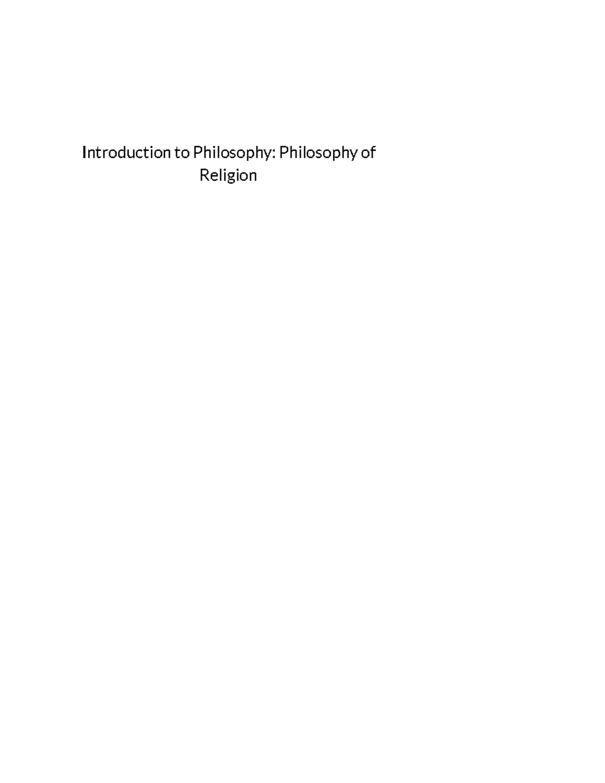 Introduction To Philosophy Philosophy Of Introduction To Philosophy introduction-to-philosophy-philosophy-of-introduction-to-philosophy