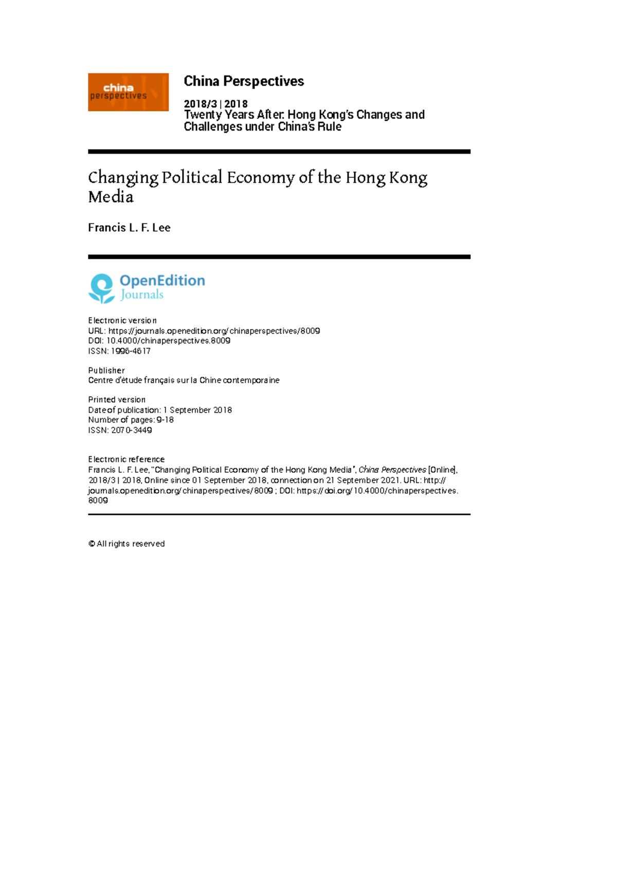 China e liberdade de expressão, freedom of speech - China Perspectives ...