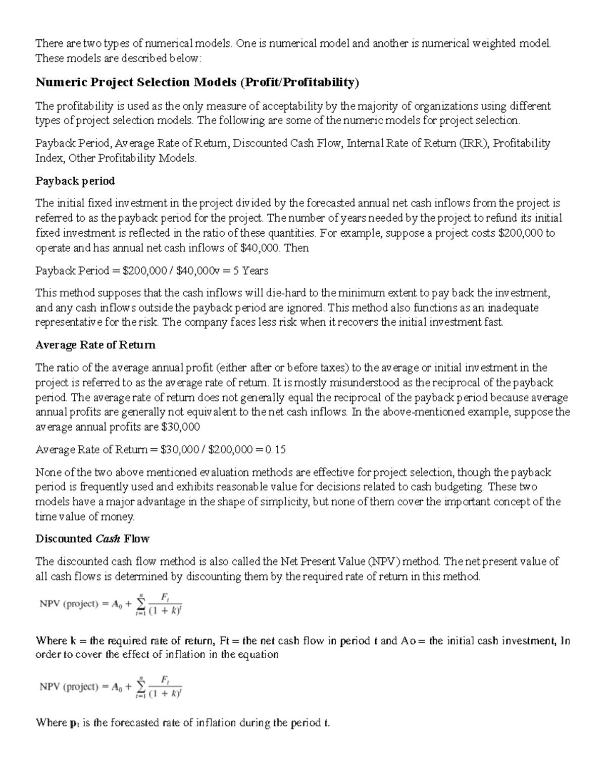 Numerical models - One is numerical model and another is numerical ...
