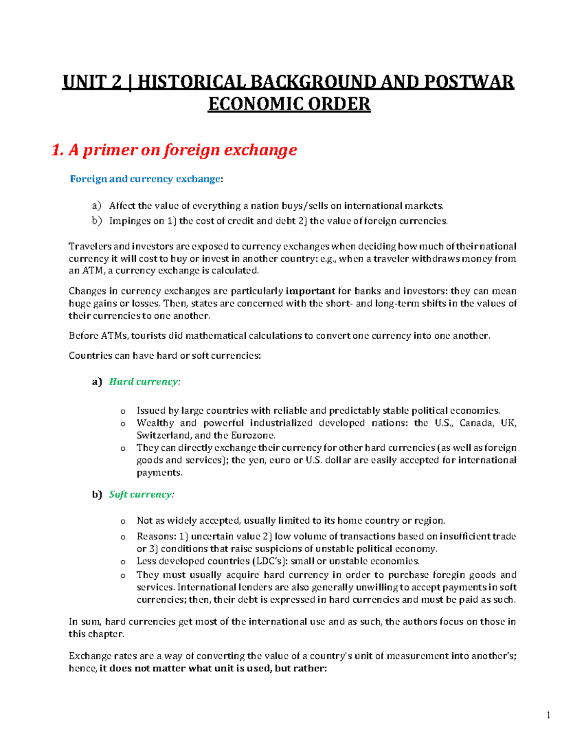 IPE Unit 2 Historical Background - UNIT 2 | HISTORICAL BACKGROUND AND ...