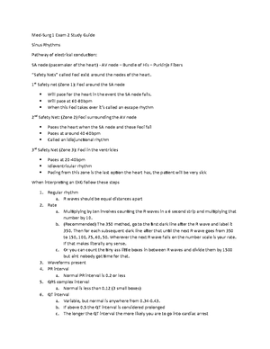 Exam 3 study guide MH - mental health notes - Mental Health Exam 3 SG ...