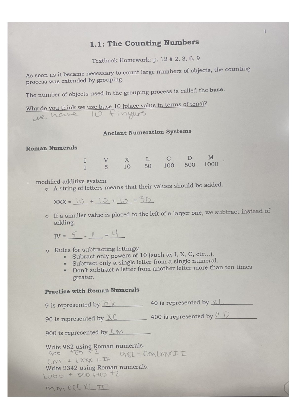 Math 112A 1.1 Notes - MATH 112A - Studocu