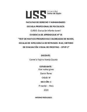 Manual-raven-superior - RAVEN ESCALA SUPERIOR DE MATRICES PROGRESIVAS ...