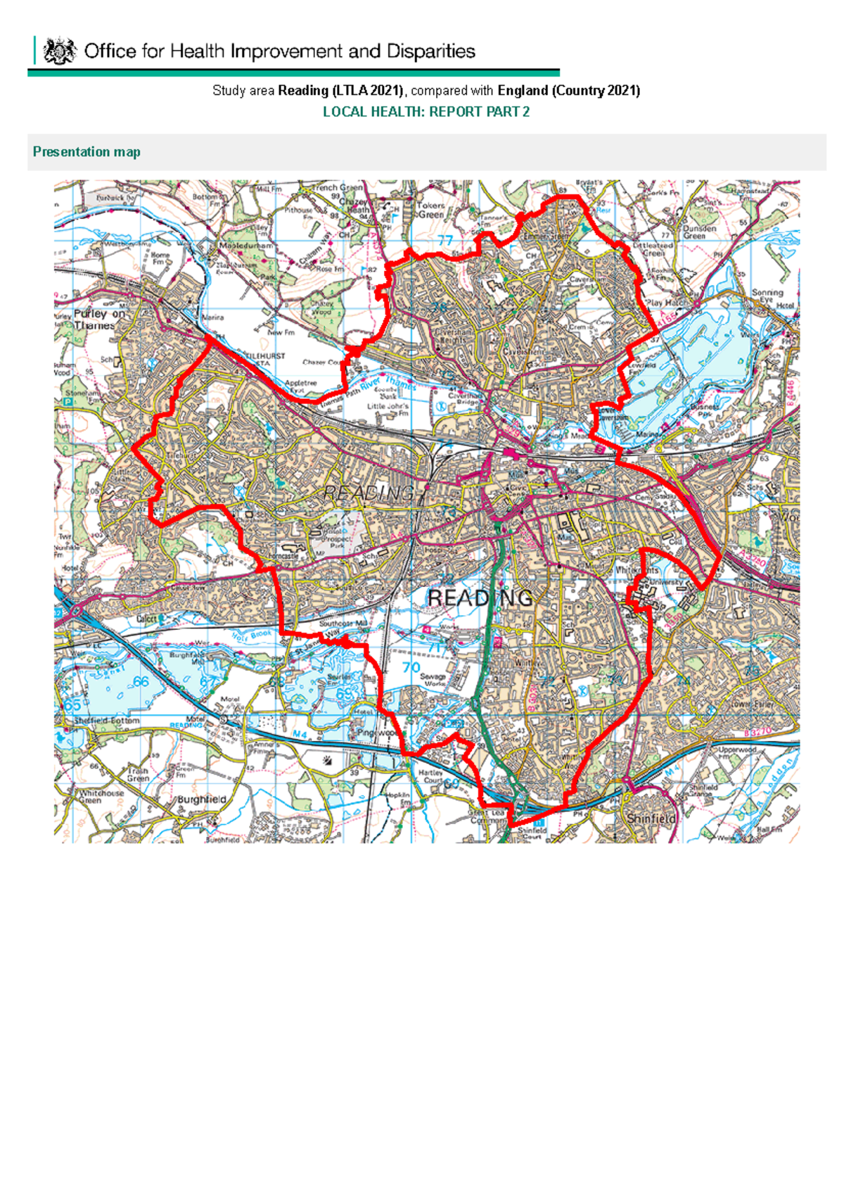 PHE Long health profile part-2 Reading - LOCAL HEALTH: REPORT PART 2 ...
