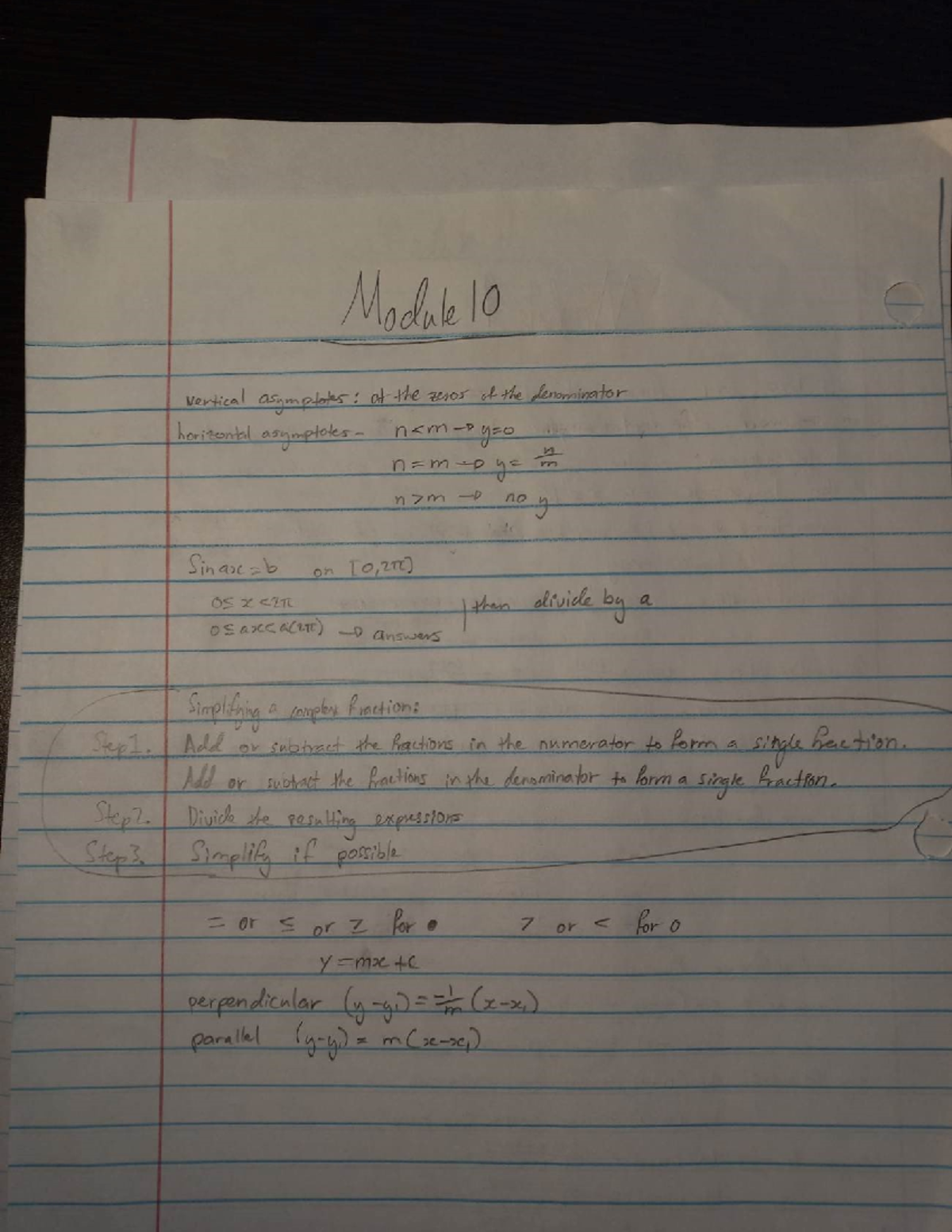 Module 10 - MATH 107 - Studocu
