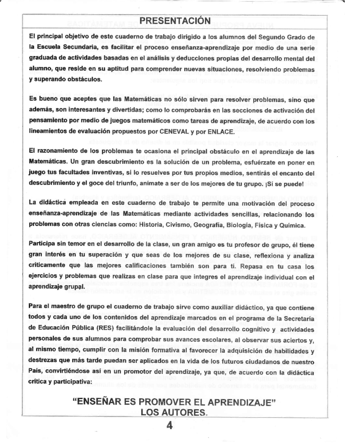 Complemento matematico 2 - PRESENTACION El principal obietivo de este ...