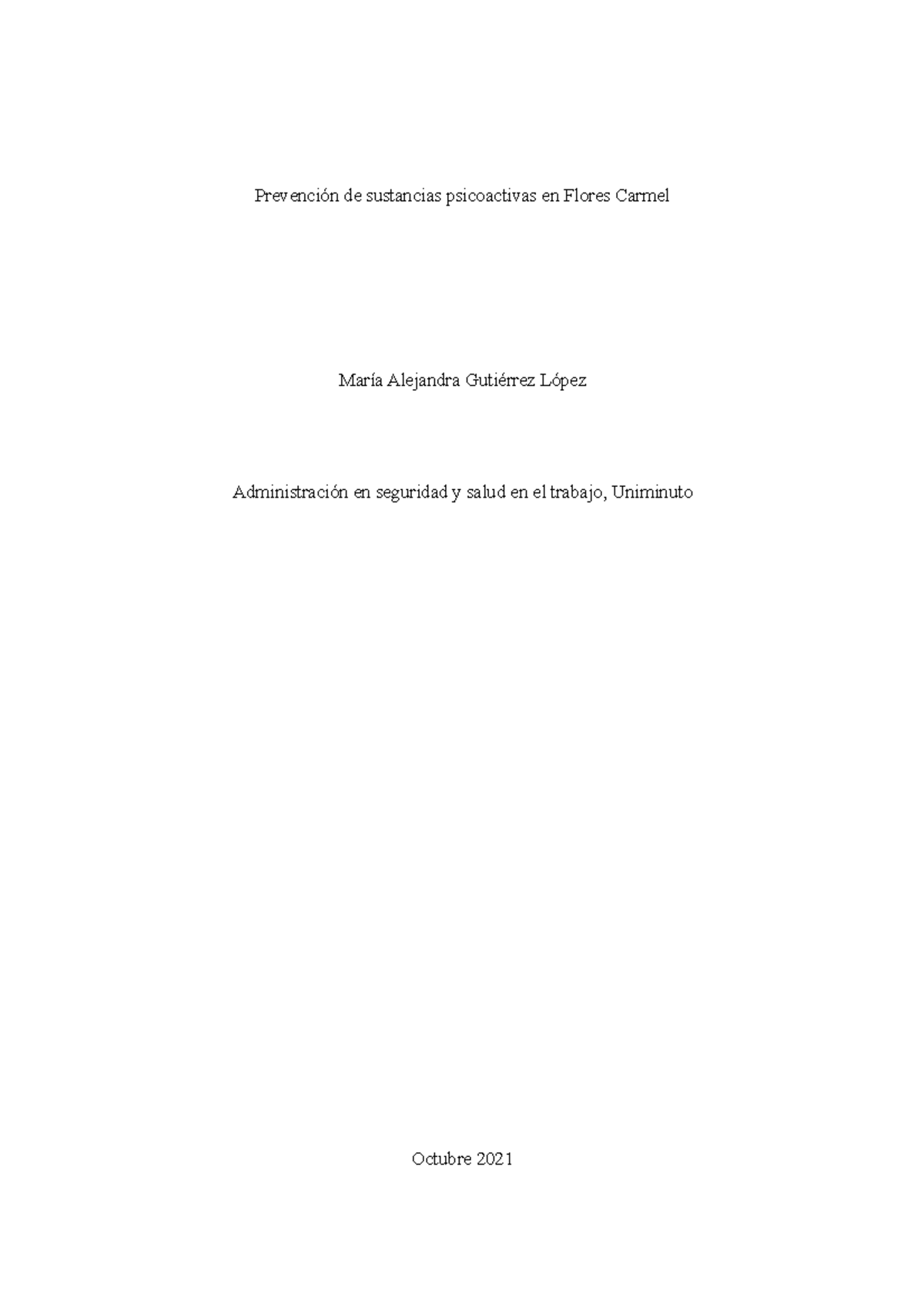 Problematica. actividad 5 catedra minuto de dios - Catedra Minuto De Dios - Uniminuto - Studocu