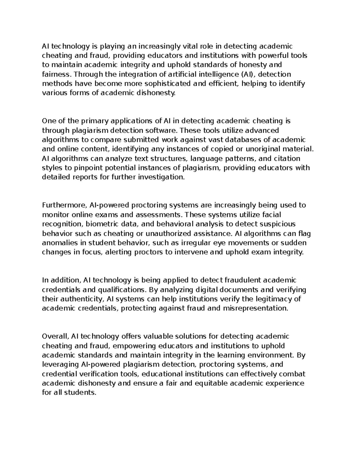 AI technology is playing an increasingly vital role in detecting ...