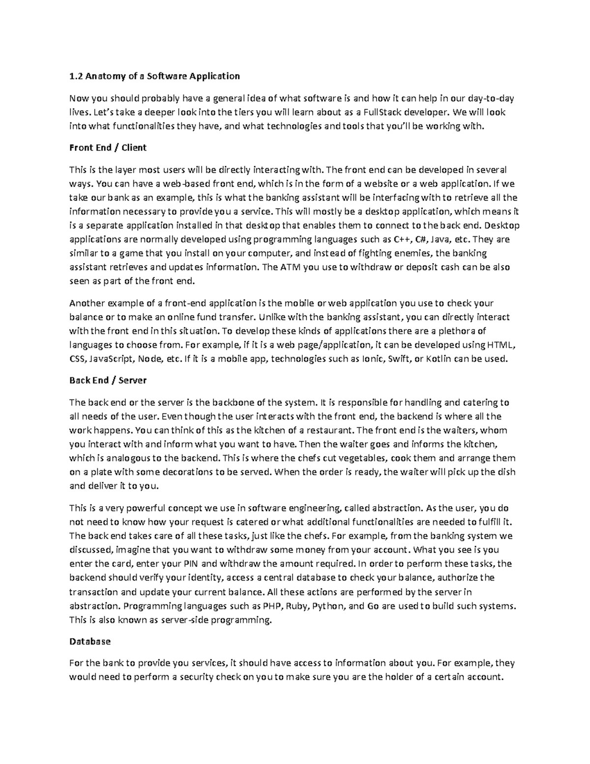 Pythone 2ND NOTE - this is python note - 1 Anatomy of a Software ...
