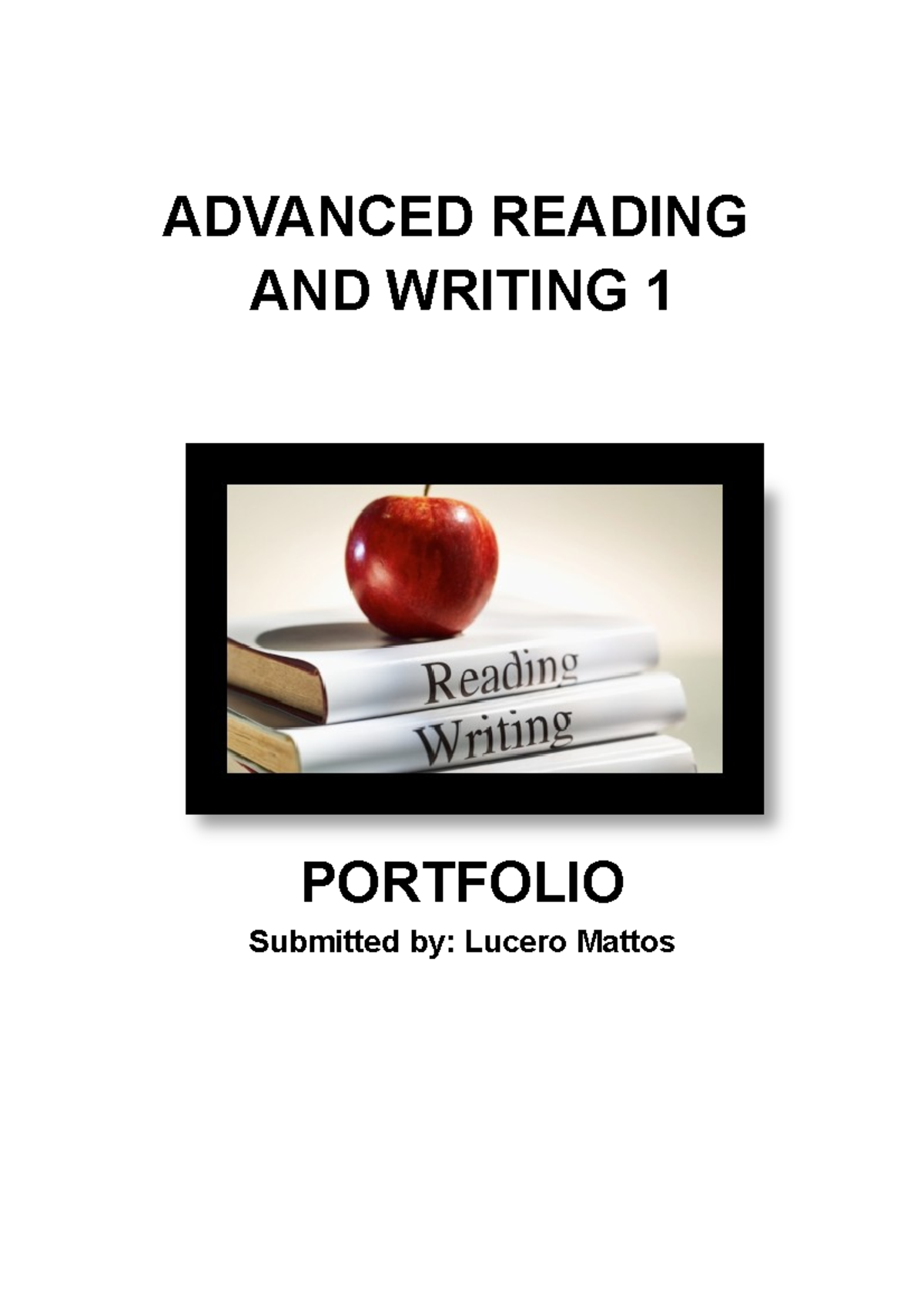Portfolio Advanced 11 - icpna - ADVANCED READING AND WRITING 1 ...