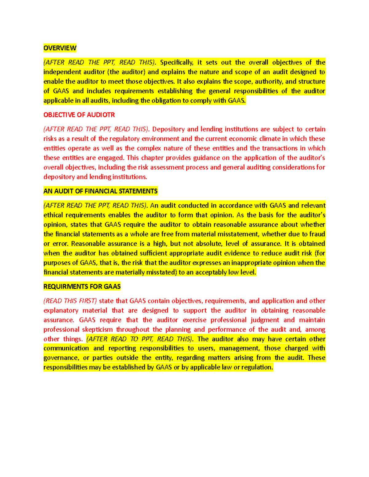 Acctg. 323 script (for reporting) - OVERVIEW (AFTER READ THE PPT, READ ...