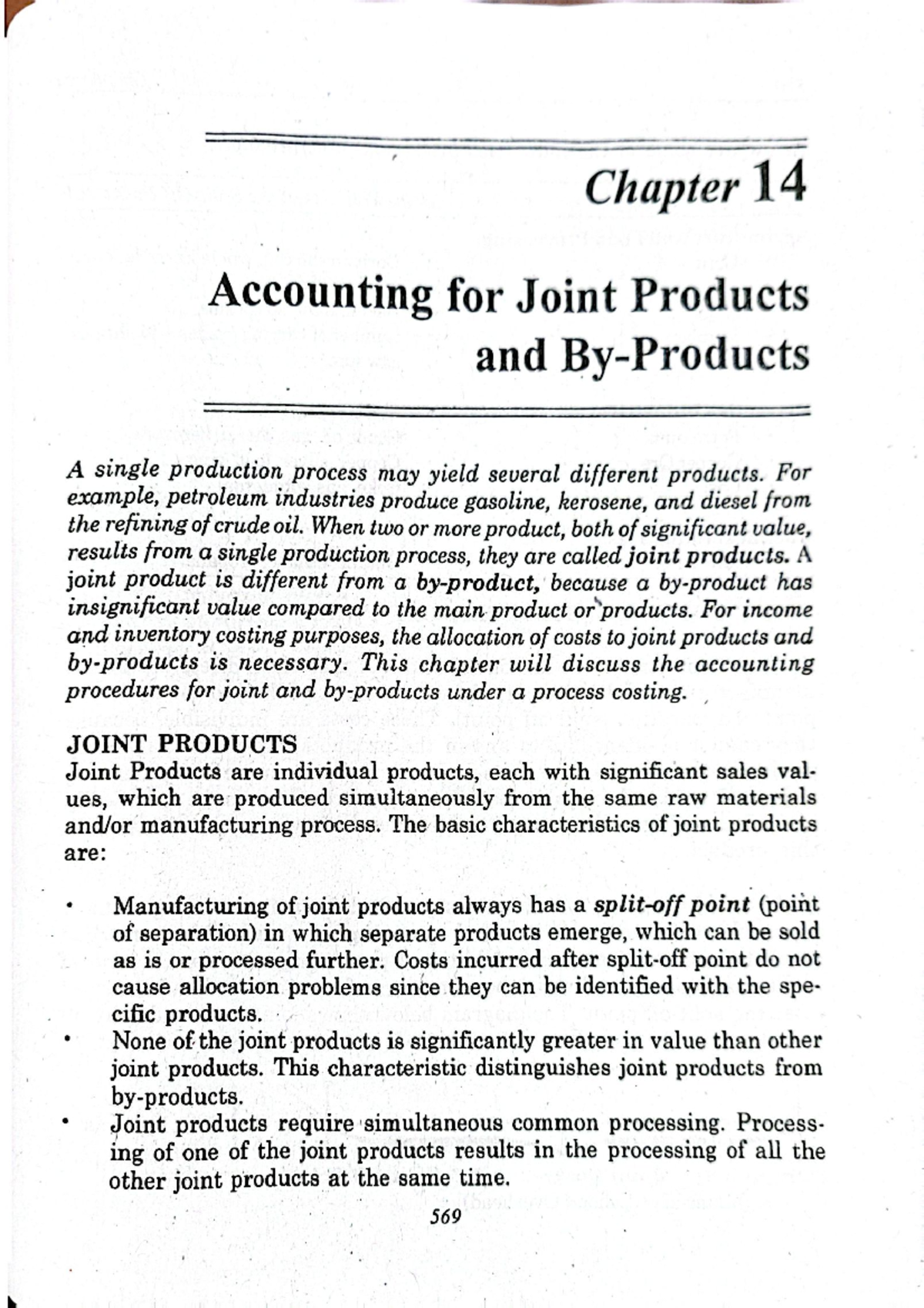 Chapter-14-COST - ACCOUNTING FOR JOINT PRODUCTS AND BY PRODUCTS - ee ...