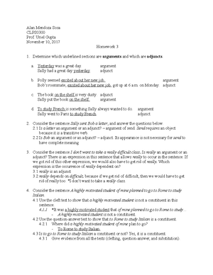 Final Study Guide - THINGS TO DO Go over old homework and comments ...