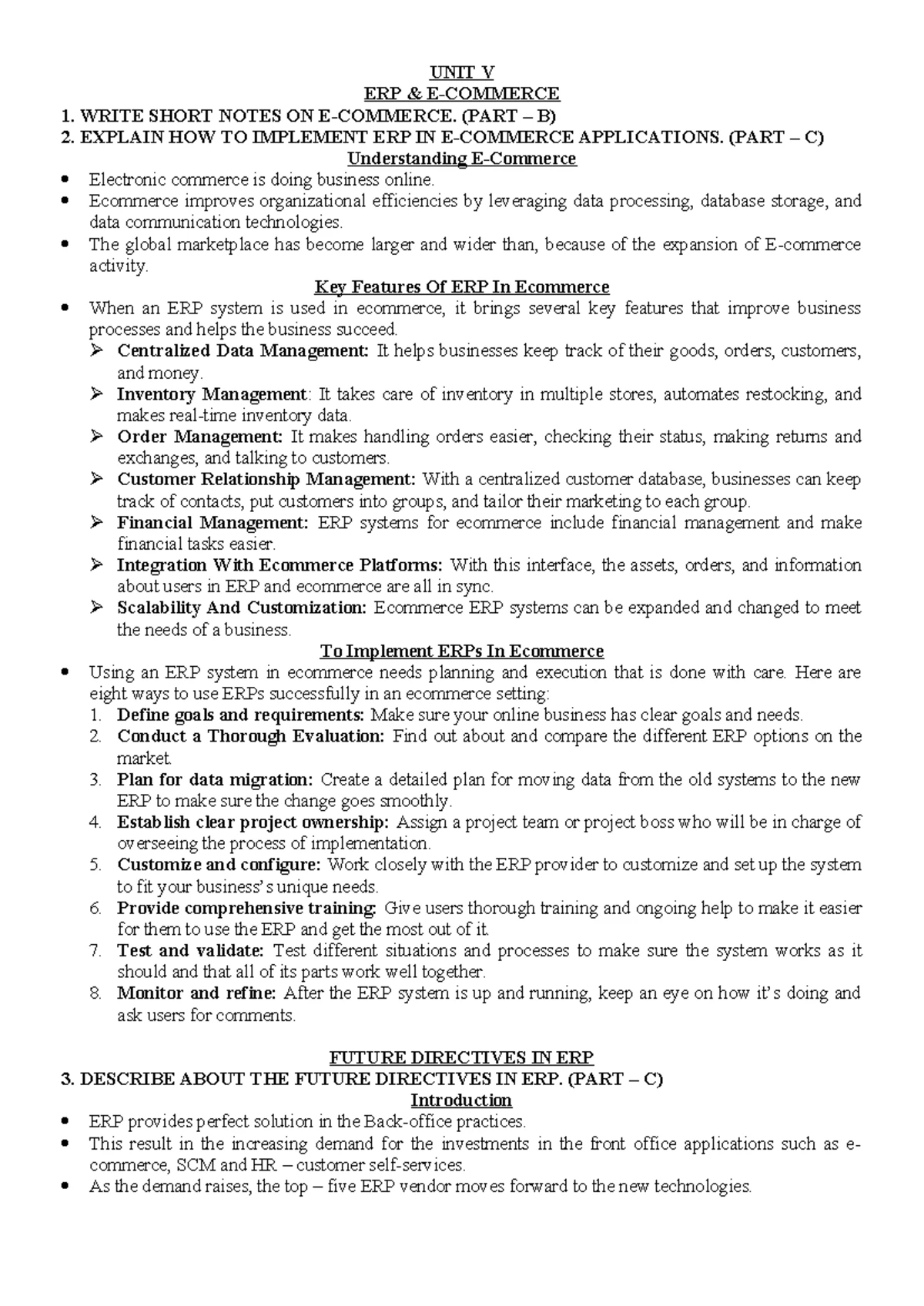 COA UNIT-V - NOTES - UNIT-V MS POWERPOINT PowerPoint includes all of ...