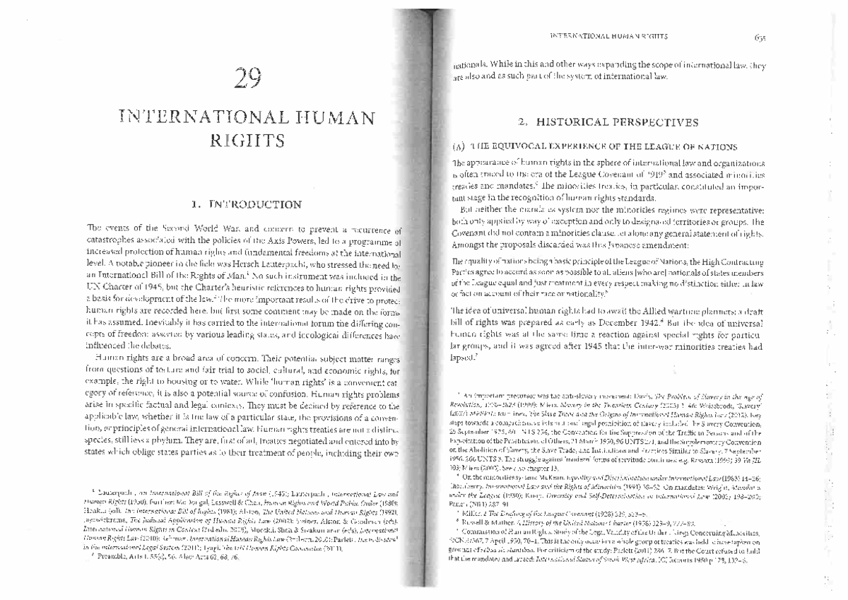 Brownlie - international human rights - Studocu