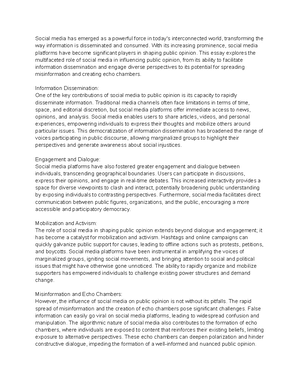 The role of media in shaping cultural norms and values - The media ...