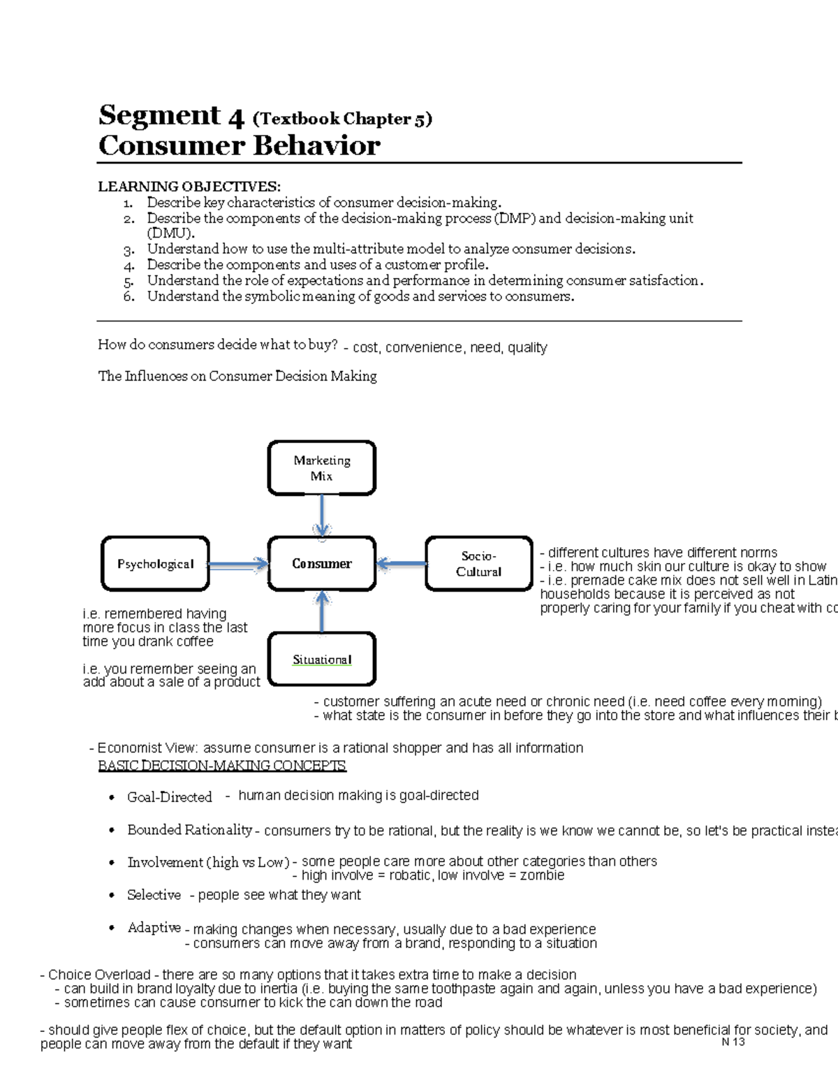 Consumer Behavior - ! " # $ - Studocu