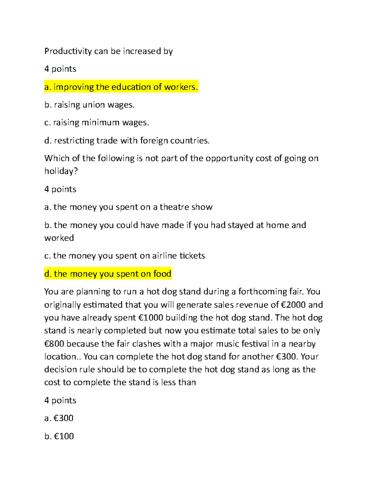 INDI ECO - INDIVIDUAL ASSIGNMENT ECO111 - Productivity can be increased ...