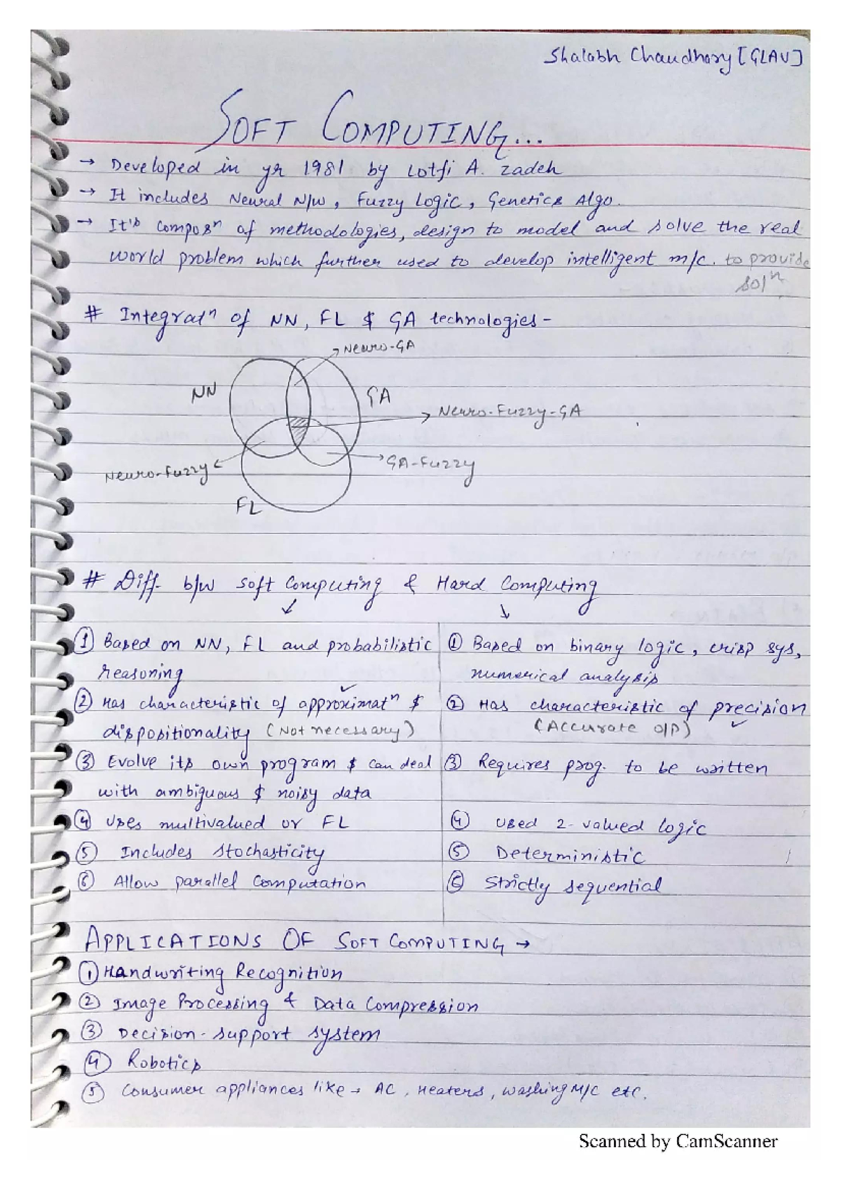 Soft Computing Notes Cloud Computing Studocu