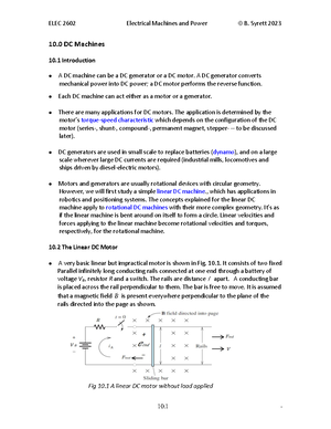 Section 10 DC Machines Part 3 corr - desirable because the net flux ...