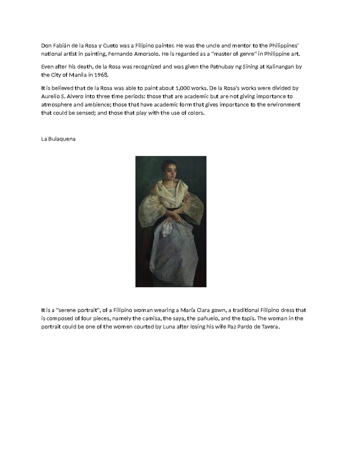 NIG - Introduction of Si Neil Culayman - Don Fabián de la Rosa y Cueto ...