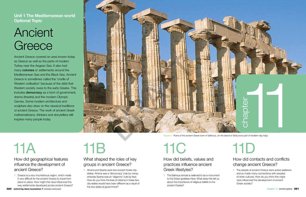Ancient Greece 332-335 - Source 1 Ruins of the ancient Greek town of ...