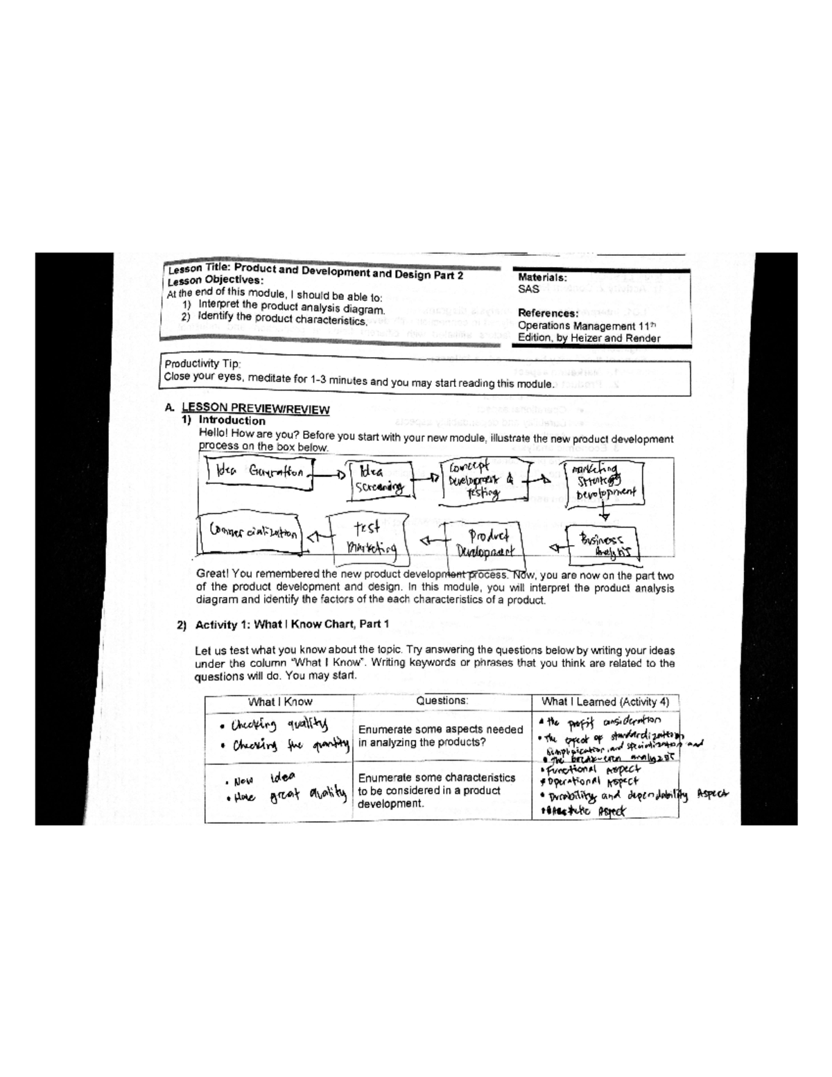 Development and design act sheet p2 - Financial Management - Studocu