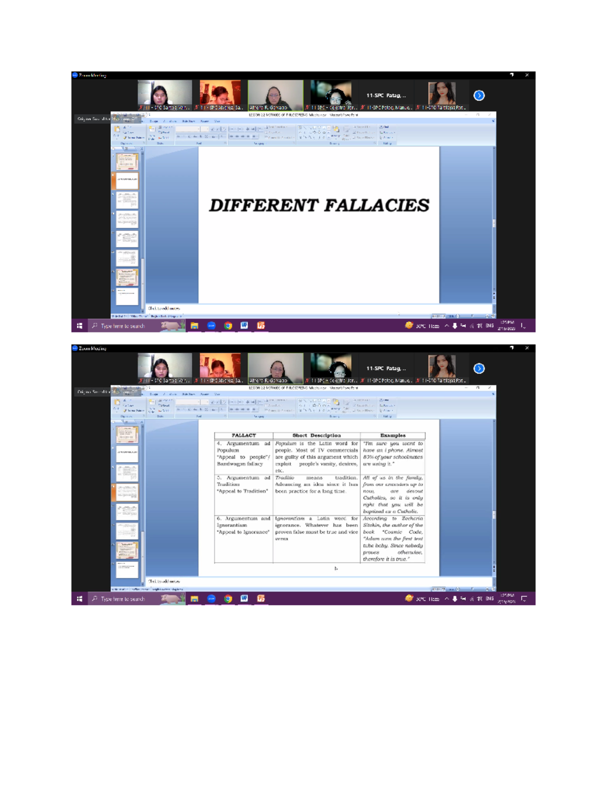 Fallacies - BS Psychology - Studocu