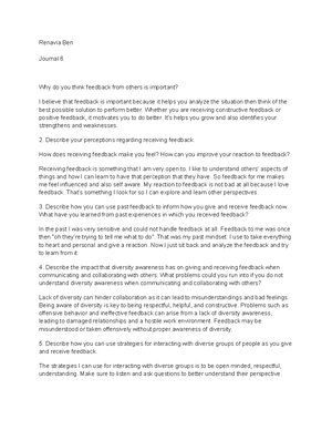 Learning Habits 2-2 Journal - SNHU 107 Module Two Journal Template ...