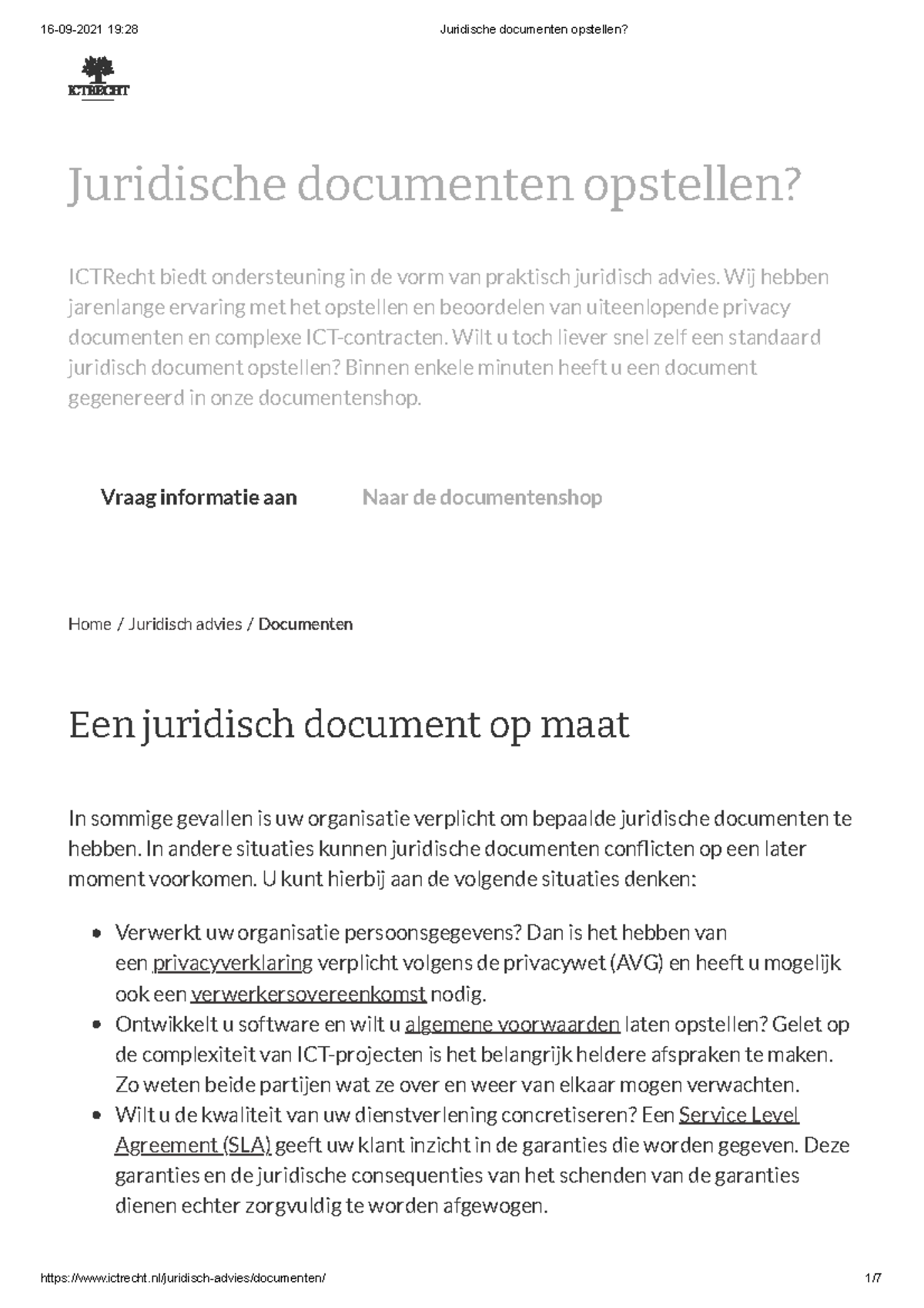 Juridische documenten opstellen - HomeHome / / Juridisch adviesJuridisch advies / / - Studeersnel