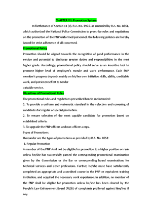 Chapter IV The National Police Commission ( Napolcom) - CHAPTER IV: The ...