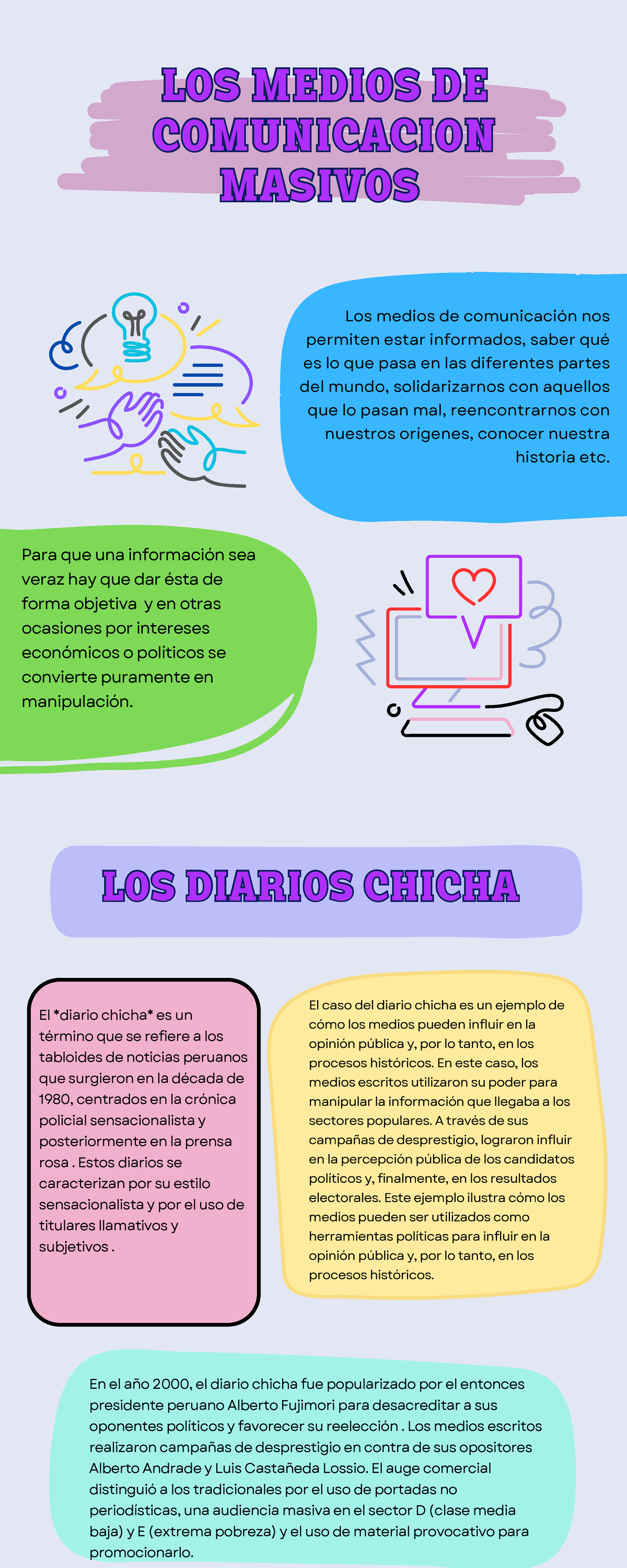 Los medios de comunicacion masivos - LOS MEDIOS DE COMUNICACION MASIVOS ...