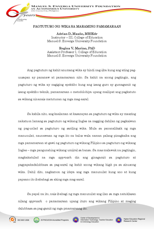 Lesson Plan Template with explanation for Andragogy - DAILY LESSON PLAN ...