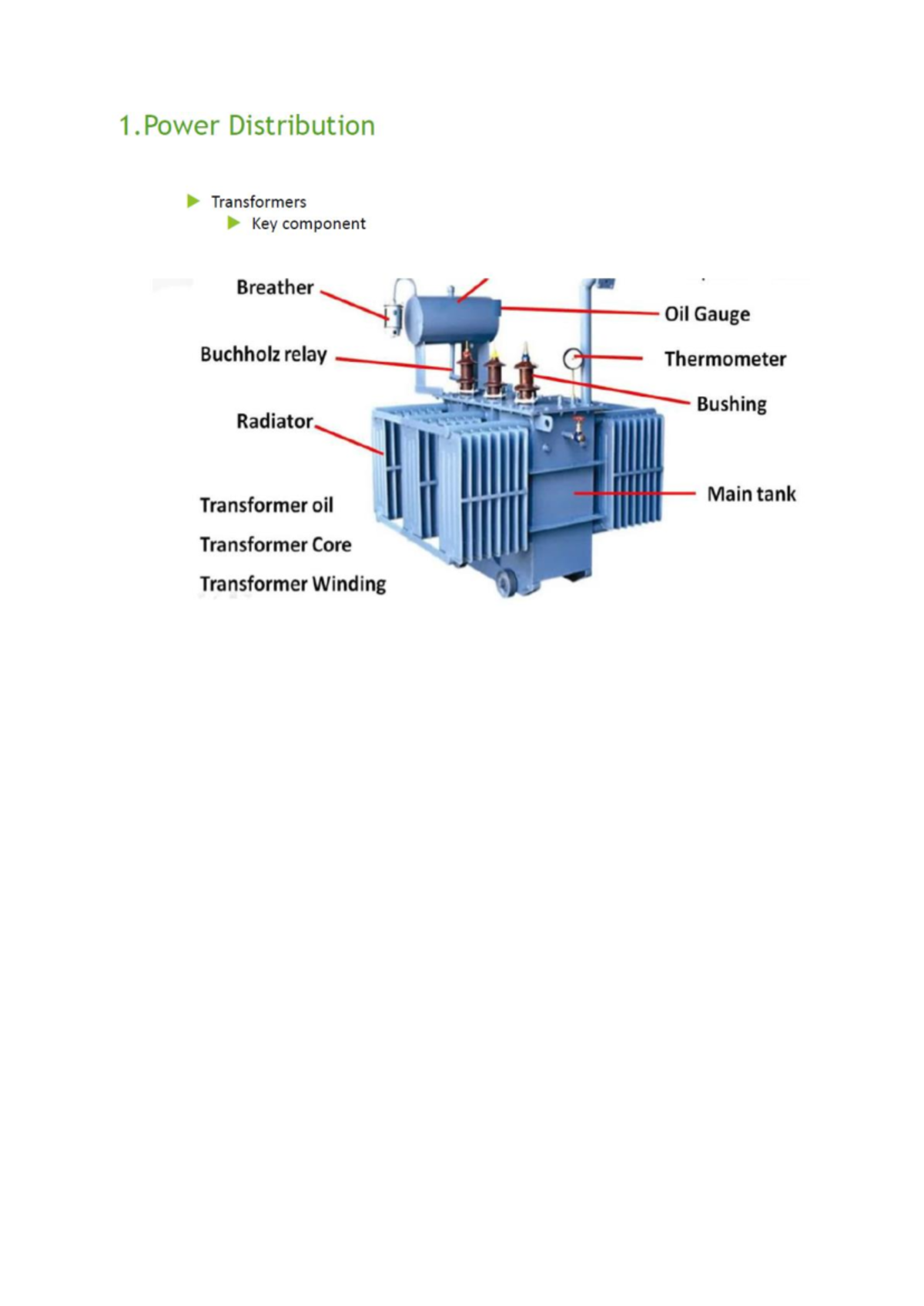 Power Distribution Transformers - EEN111T - Studocu