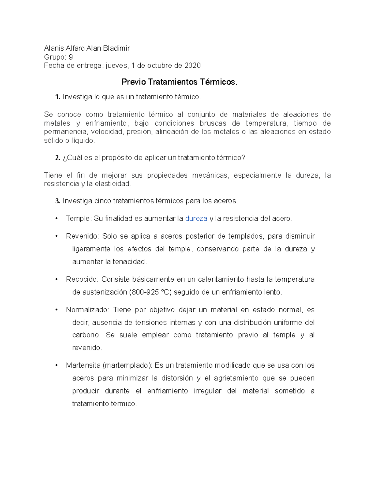 P1Alanis G 9 - Previo del laboratorio de materiales 2 - Alanis Alfaro ...