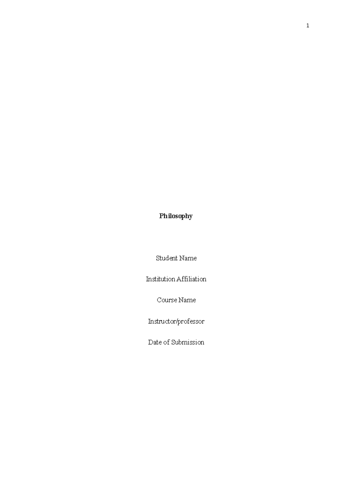 Philosophy Term Paper- medication price gouging - Philosophy Student ...