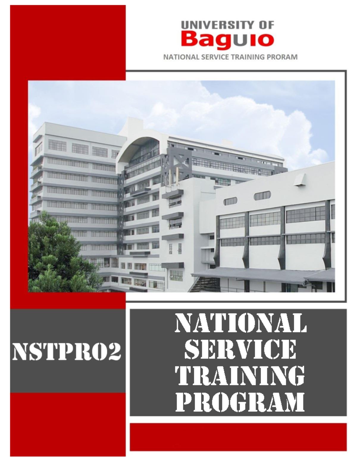 Nstpro 2 Module Manual - NATIONAL SERVICE TRAINING PROGRAM TABLE OF ...