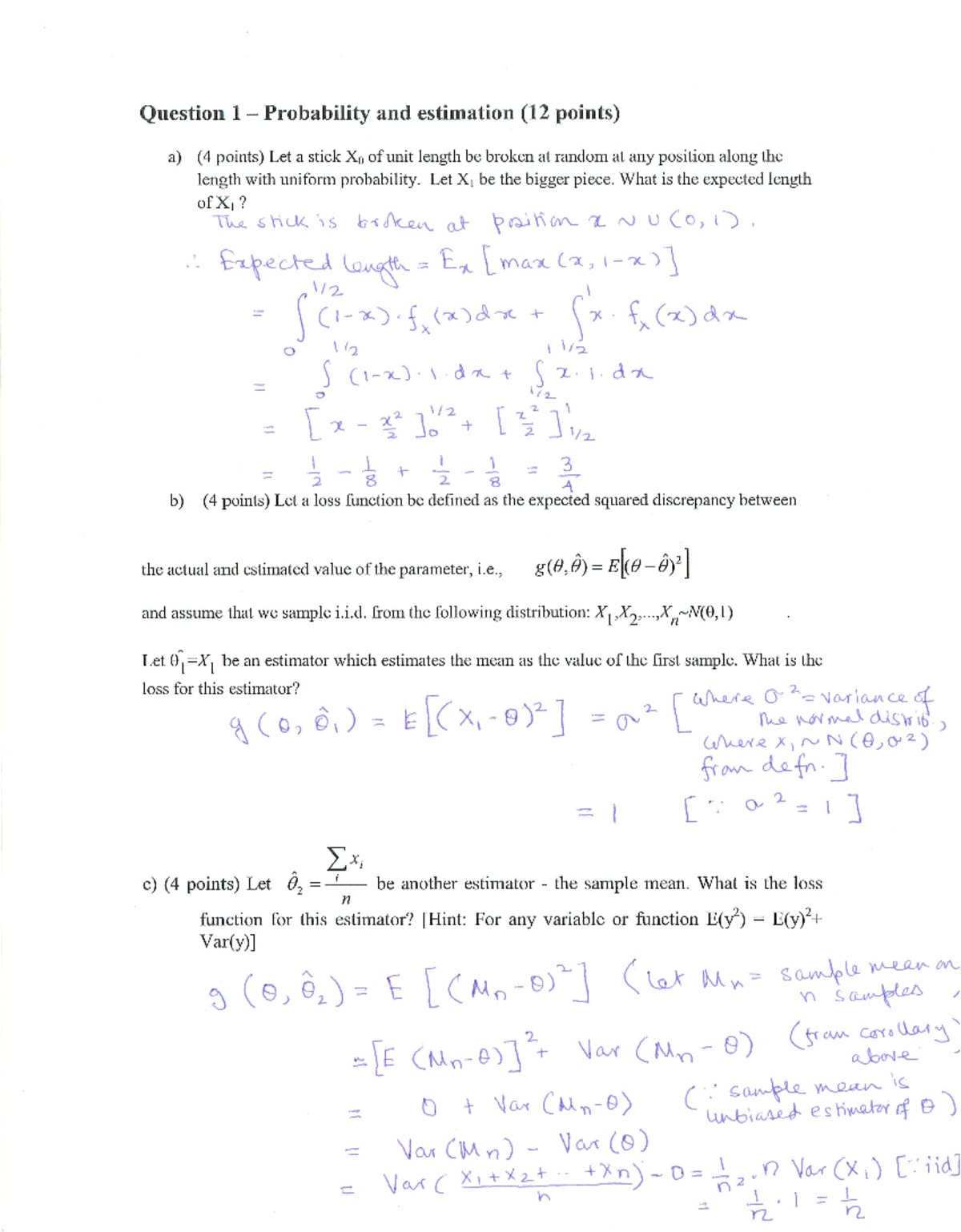 2009 spring ml midterm solutions - - StuDocu 2009 spring ml midterm solutions - - StuDocu