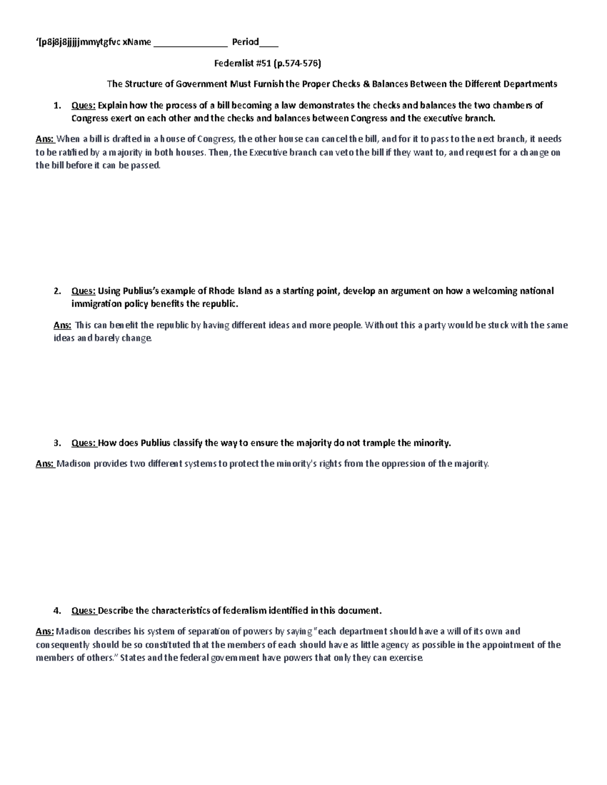 Federalist #51 - irheyfcun - ‘[p8j8j8jjjjjmmytgfvc xName ...