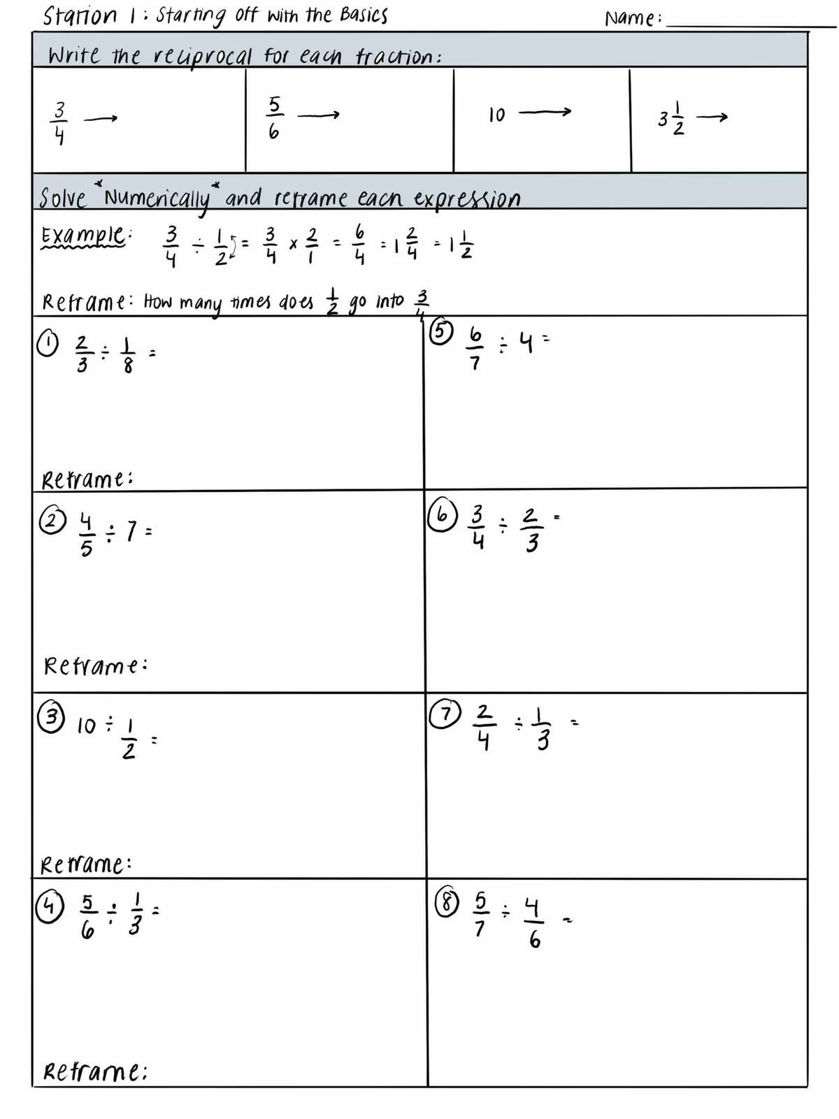 Gursean Hans - Fractions and Bedmas - MATH55 - Studocu