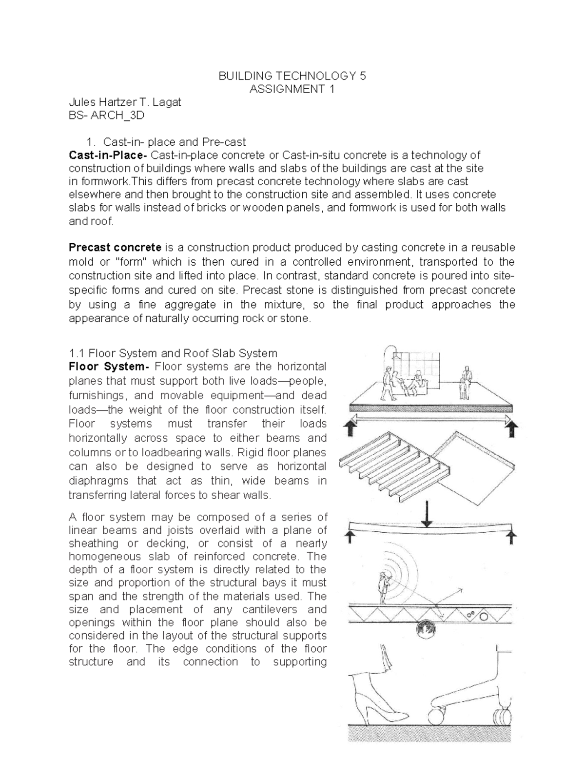 Building Technology 5 Assignment 1 Lagat - BUILDING TECHNOLOGY 5 ...