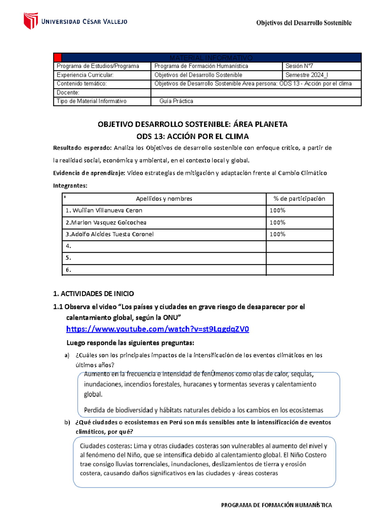 Grupo 8 - Guía práctica N° 07 ODS 2024-1 - MATERIAL INFORMATIVO Programa de Estudios/Programa ...