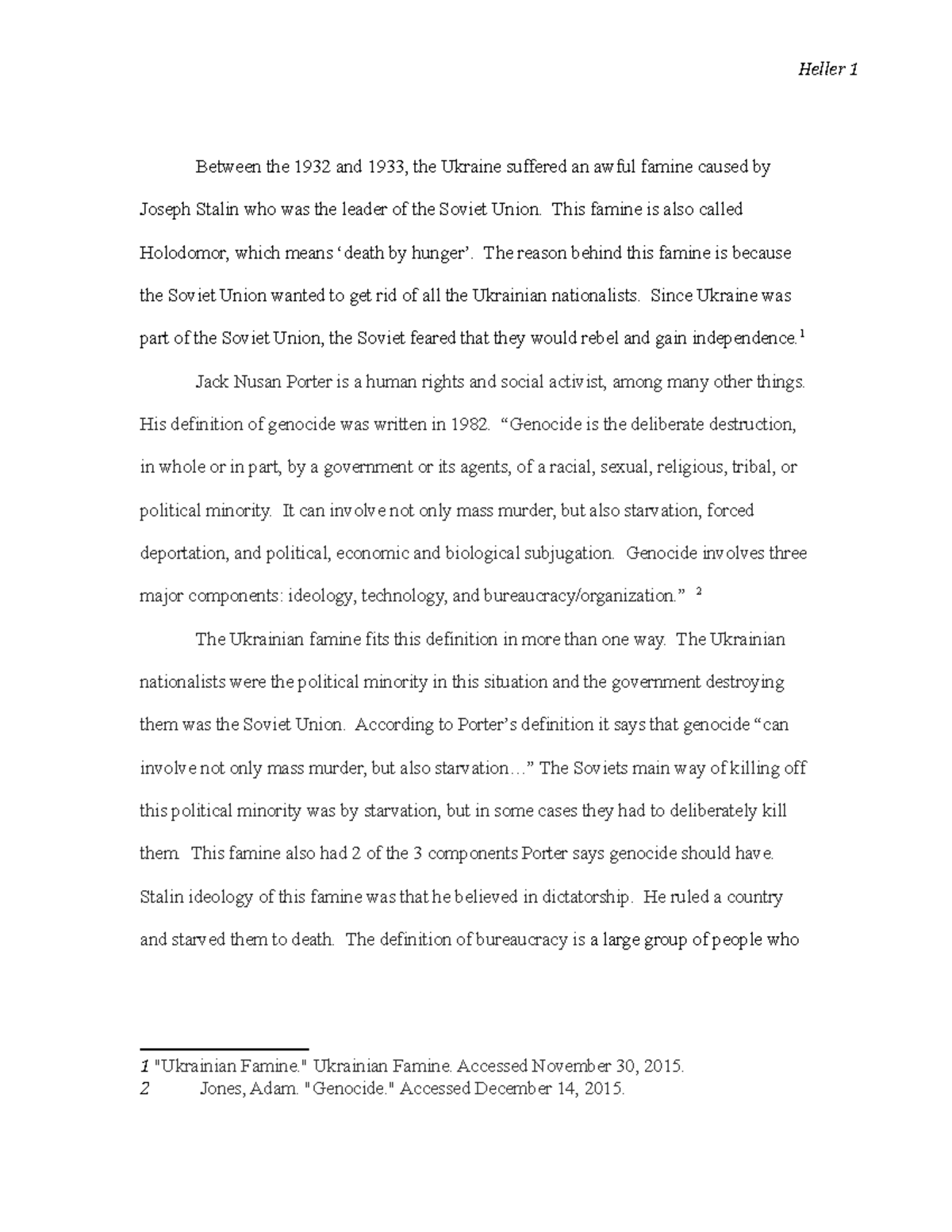 The Ukrainian Famine his 1062 - Between the 1932 and 1933, the Ukraine ...