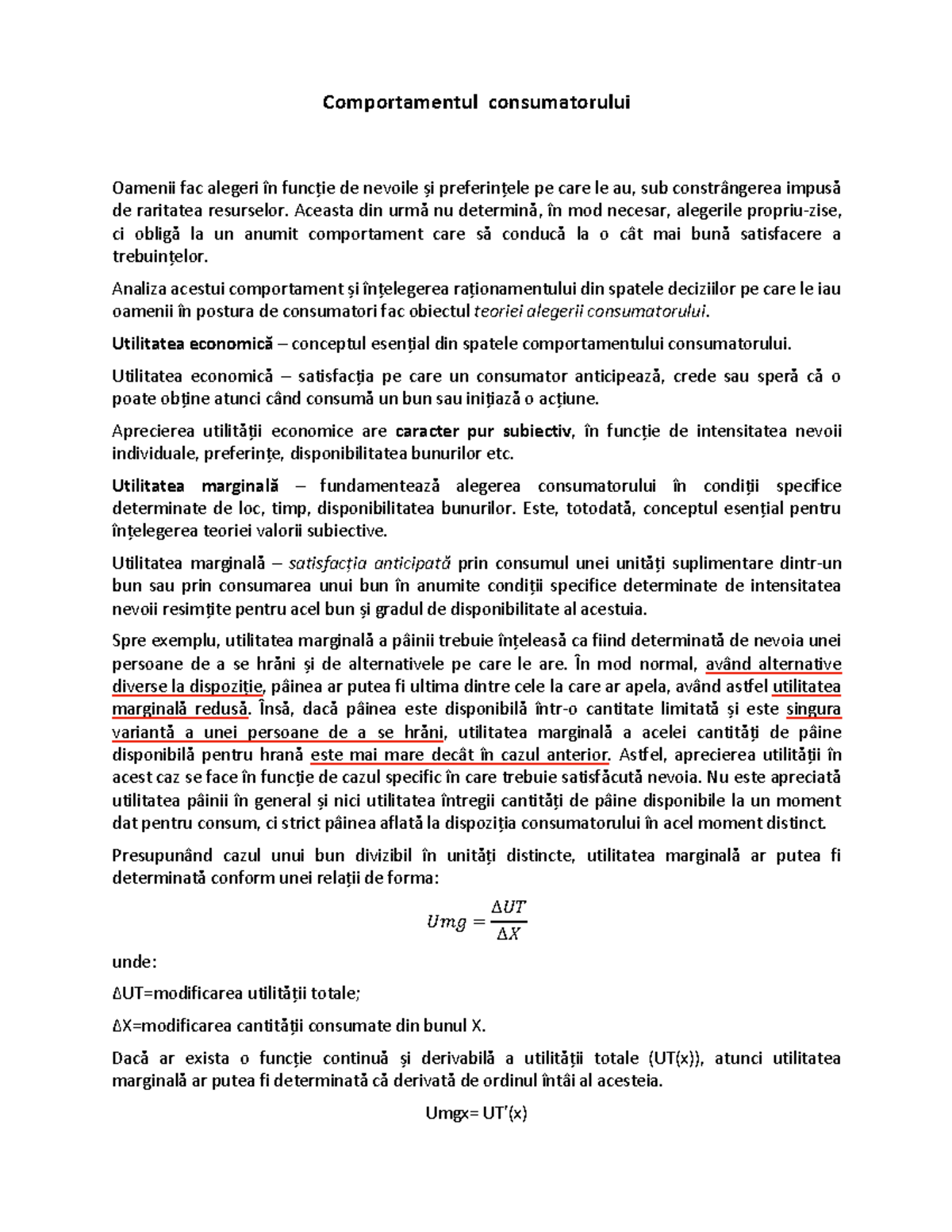 Tema 2-Comportamentul consumatorului - Comportamentul consumatorului ...