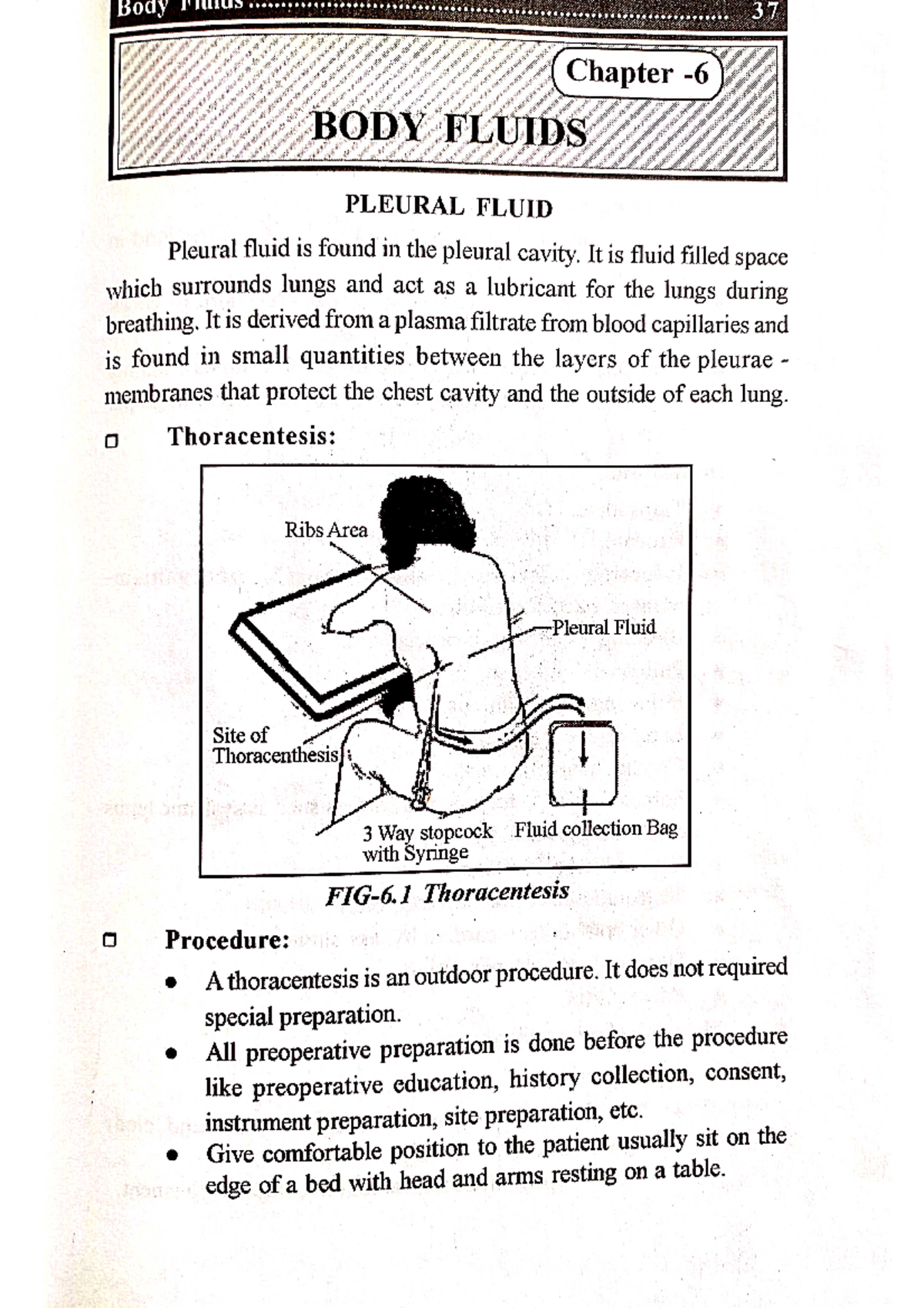 Pleural Fluid - JTYERWF - Bachelor in Medical Laboratory Technology ...