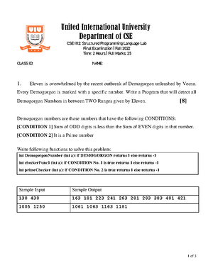 Ooop concept - Oop - Structured Programming Language - Studocu