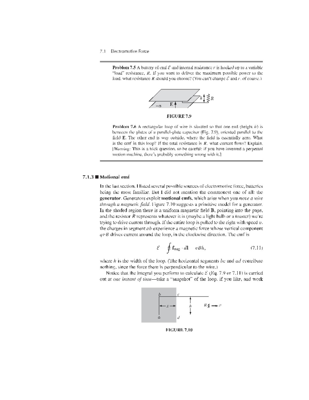 7.1.2 Electromotive Force - PHYS 401 - Studocu