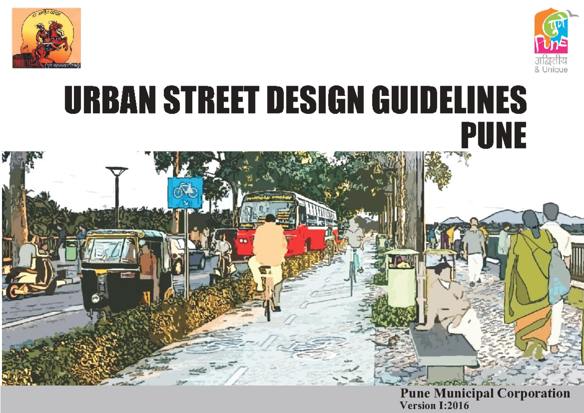 Urban street design guidelines - Pune Municipal Corporation URBAN ...