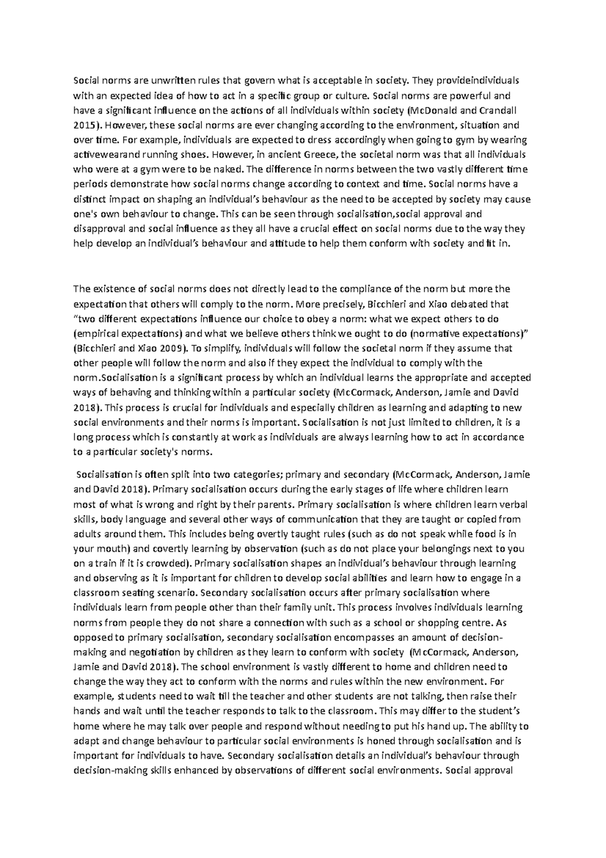 Norms - Social norms are unwritten rules that govern what is acceptable ...