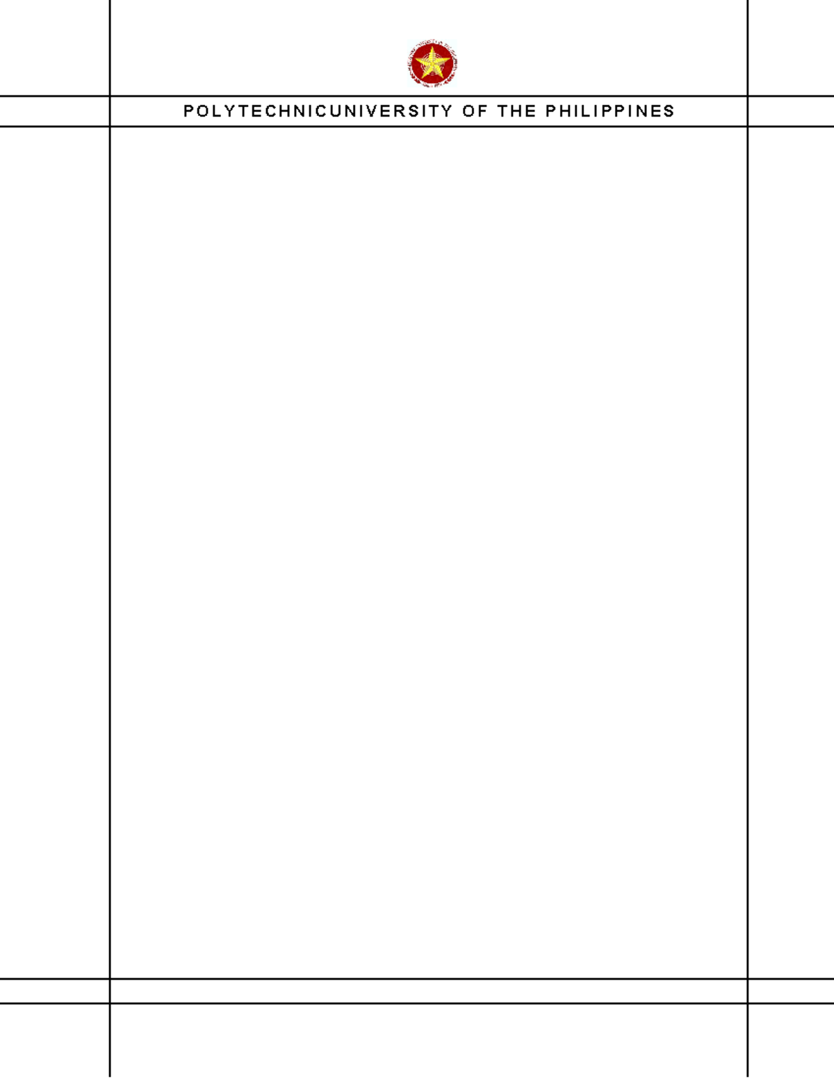 PUP Thesis Template - for stuying - Bachelor of Science in Accountancy - P O L Y T E C H N I C U ...